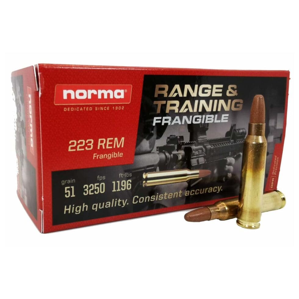 .223 Rem Frangible 51 gr 50 QTY | Norma USA