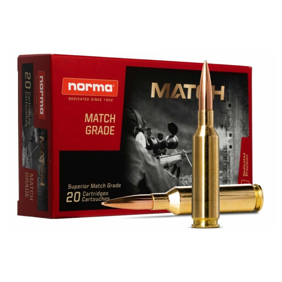.338 Lapua Mag Golden Target Match 250 gr 20 QT | Norma USA