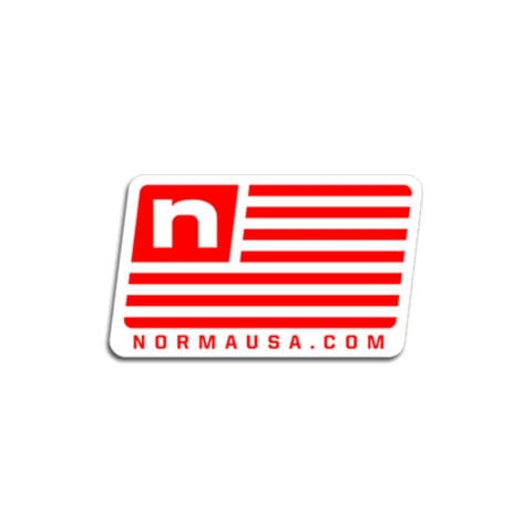 Norma Flag Sticker – 4″ x 2.33″ | Norma USA